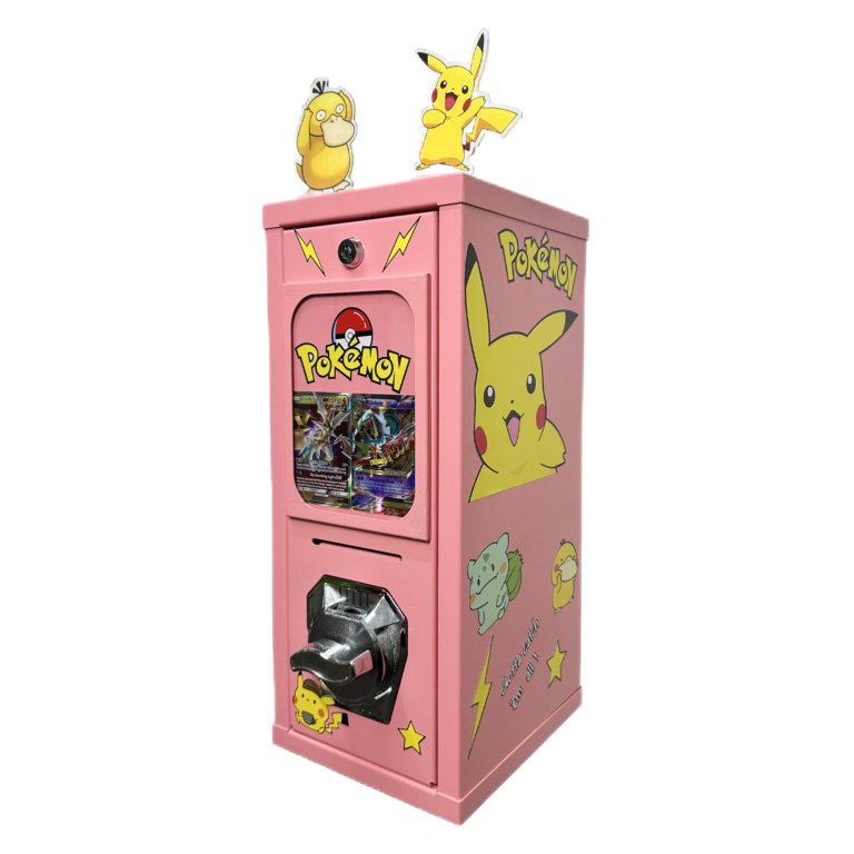 Mechanical Pokémon Vending Machine - wehoovending.com