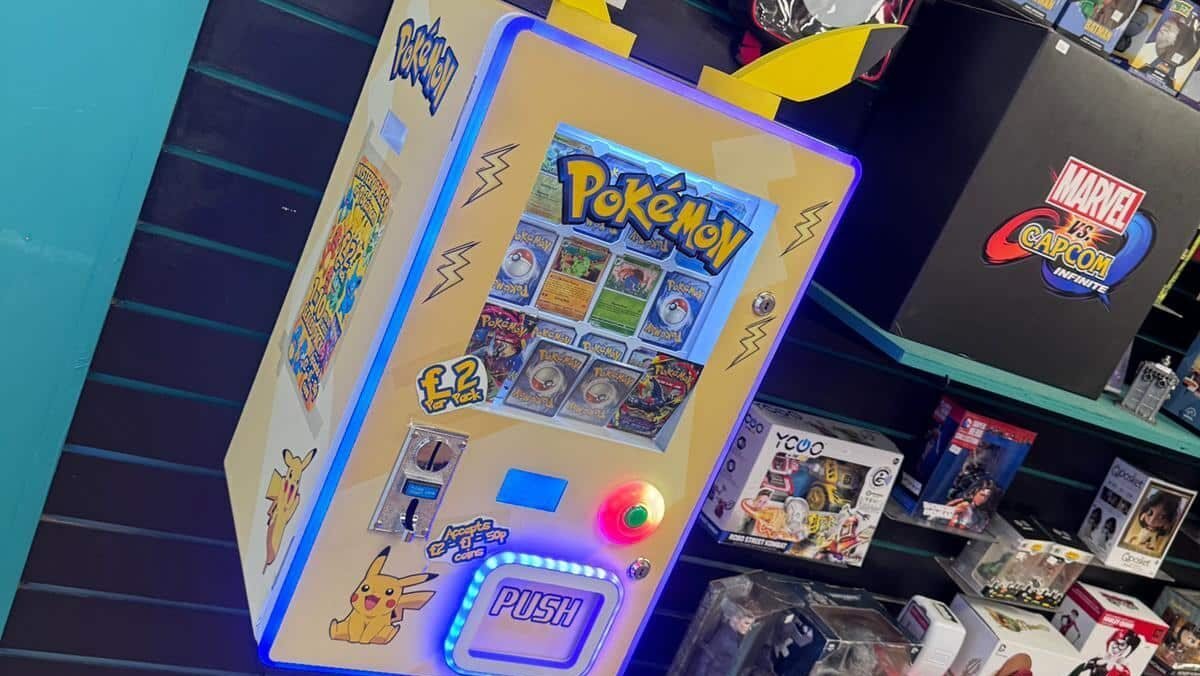 Pokémon Card Vending Machine Supplier | Mini, Mechanical & Digital Machines