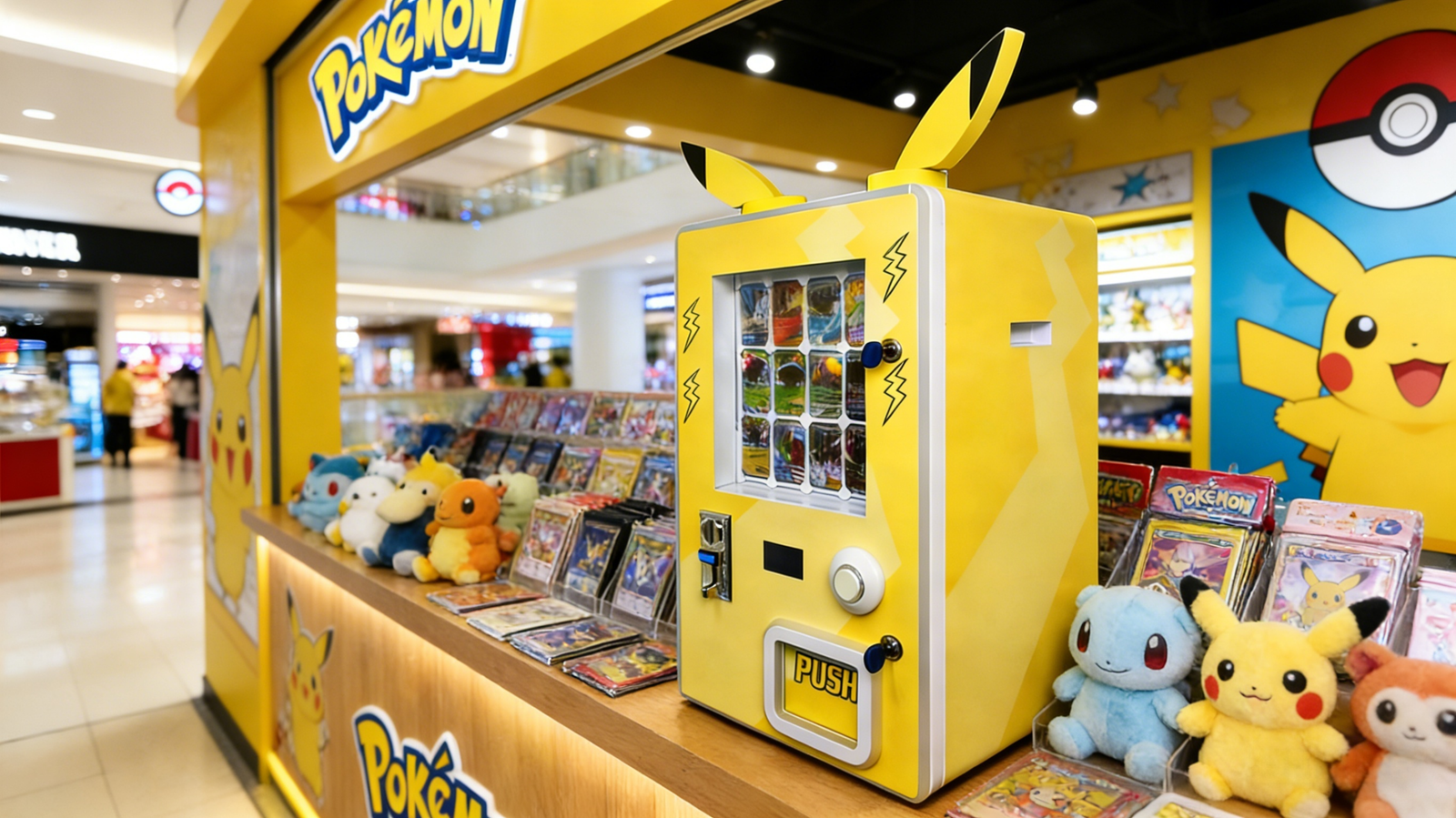 Pokémon Card Vending Machine Supplier | Mini, Mechanical & Digital Machines
