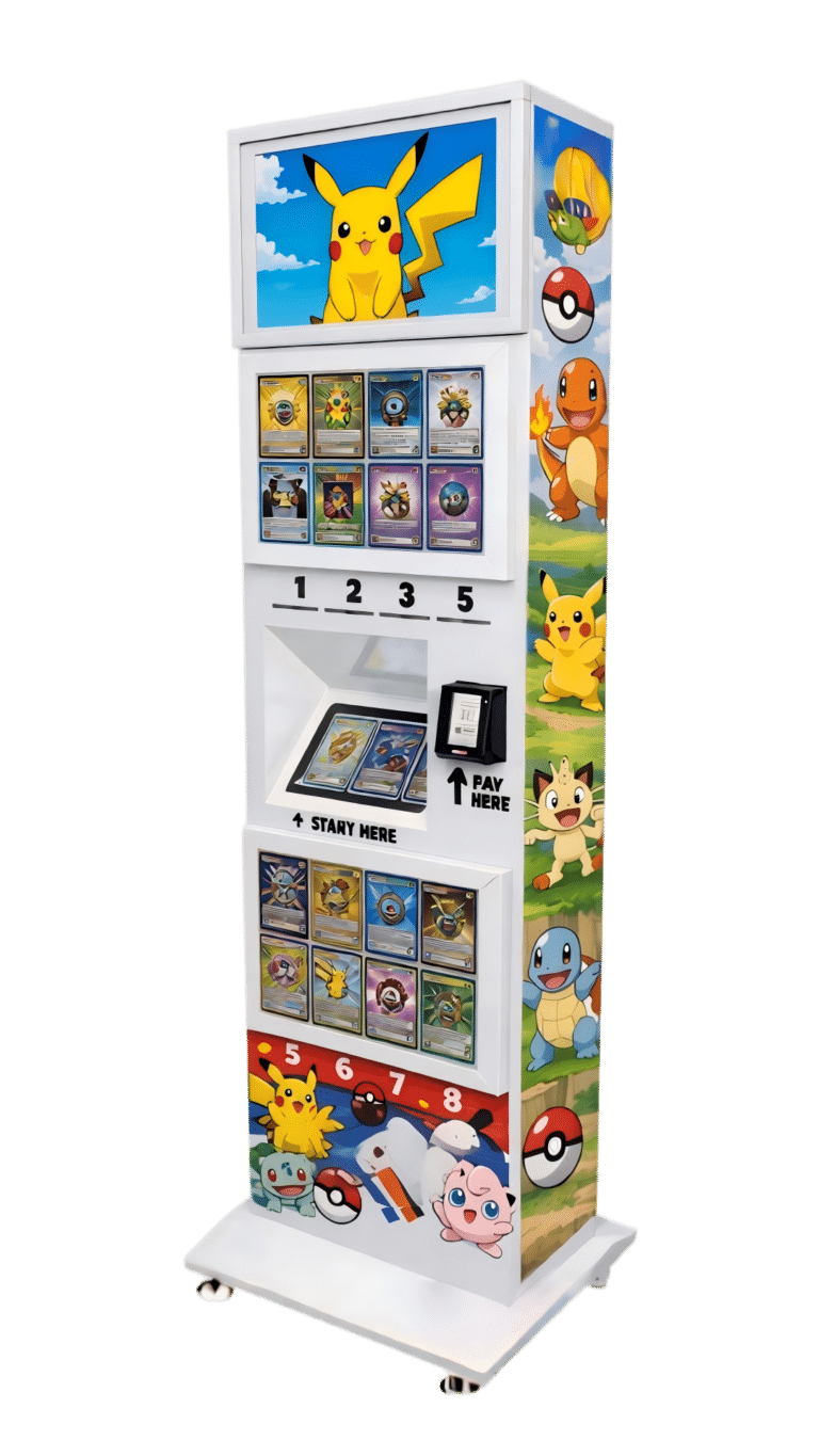 Pokémon Card Vending Machine Supplier | Mini, Mechanical & Digital Machines