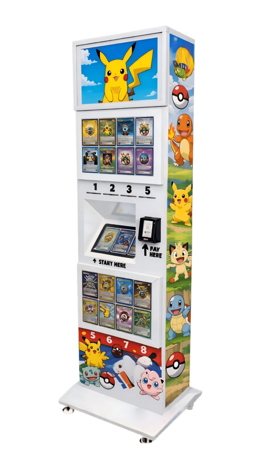 Pokémon Card Vending Machine Supplier | Mini, Mechanical & Digital Machines